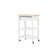 Brambly Cottage Clio Solid Wood Kitchen Cart & Reviews | Wayfair.co.uk