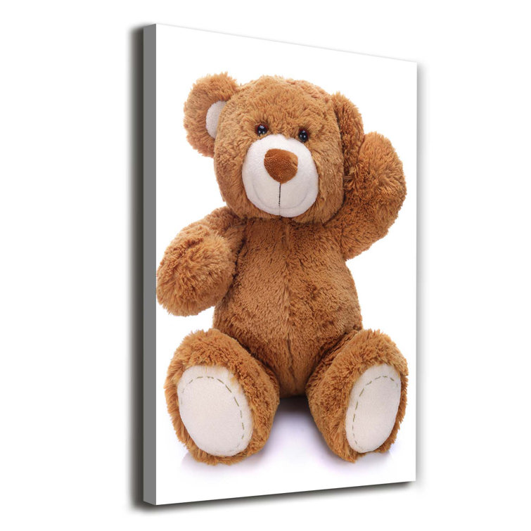 Ophelia & Co. Teddy Bear - Wrapped Canvas Print | Wayfair.co.uk