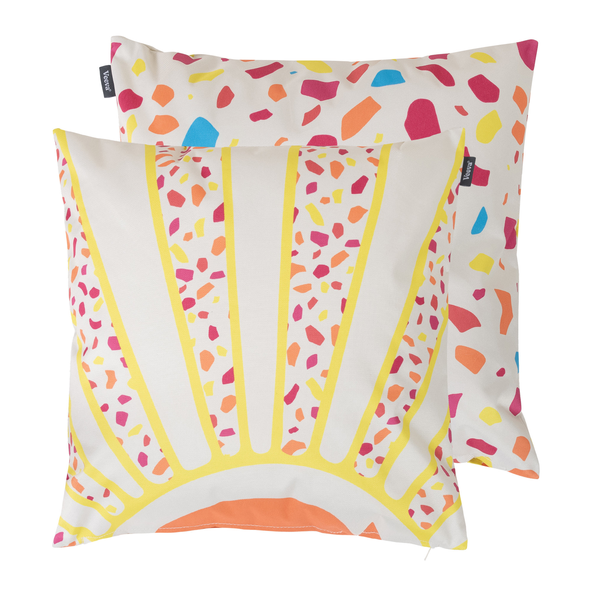 icon Sun And Terazzo Soleil Set Of 2 Outdoor Cushion | Wayfair.co.uk