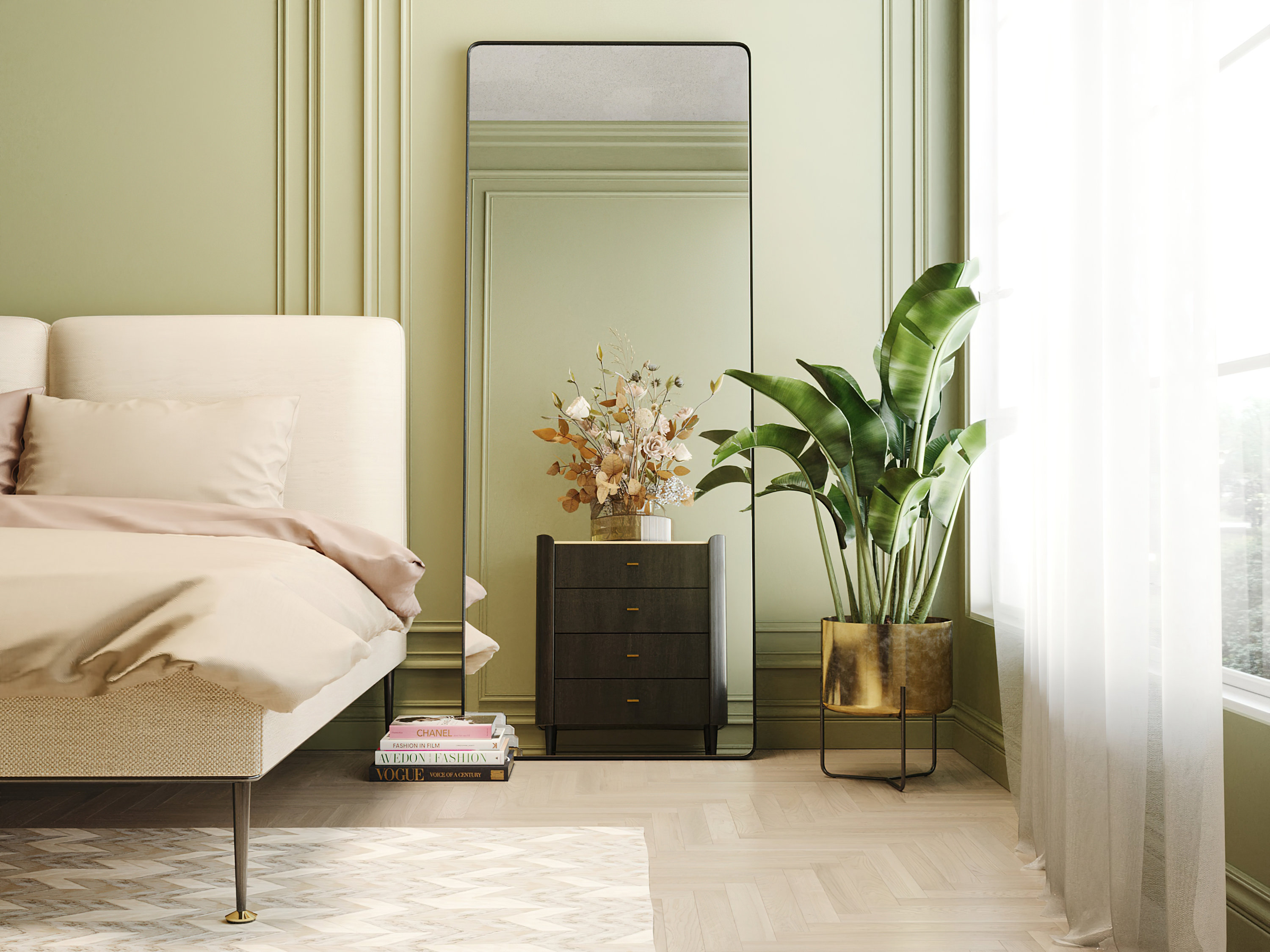 KARE Design Mirror Ombra MO Soft Black | Wayfair.ie