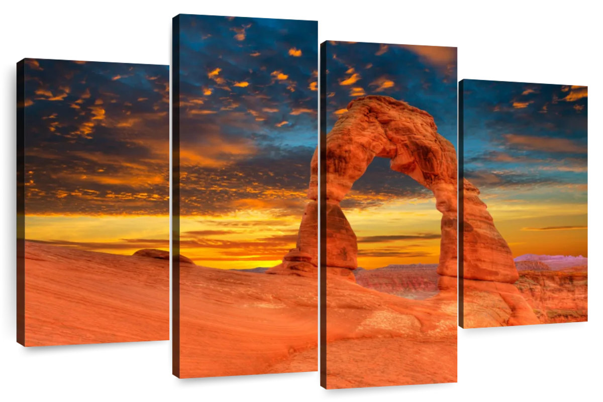 Millwood Pines Alvord Arches National Park At Twilight | Wayfair