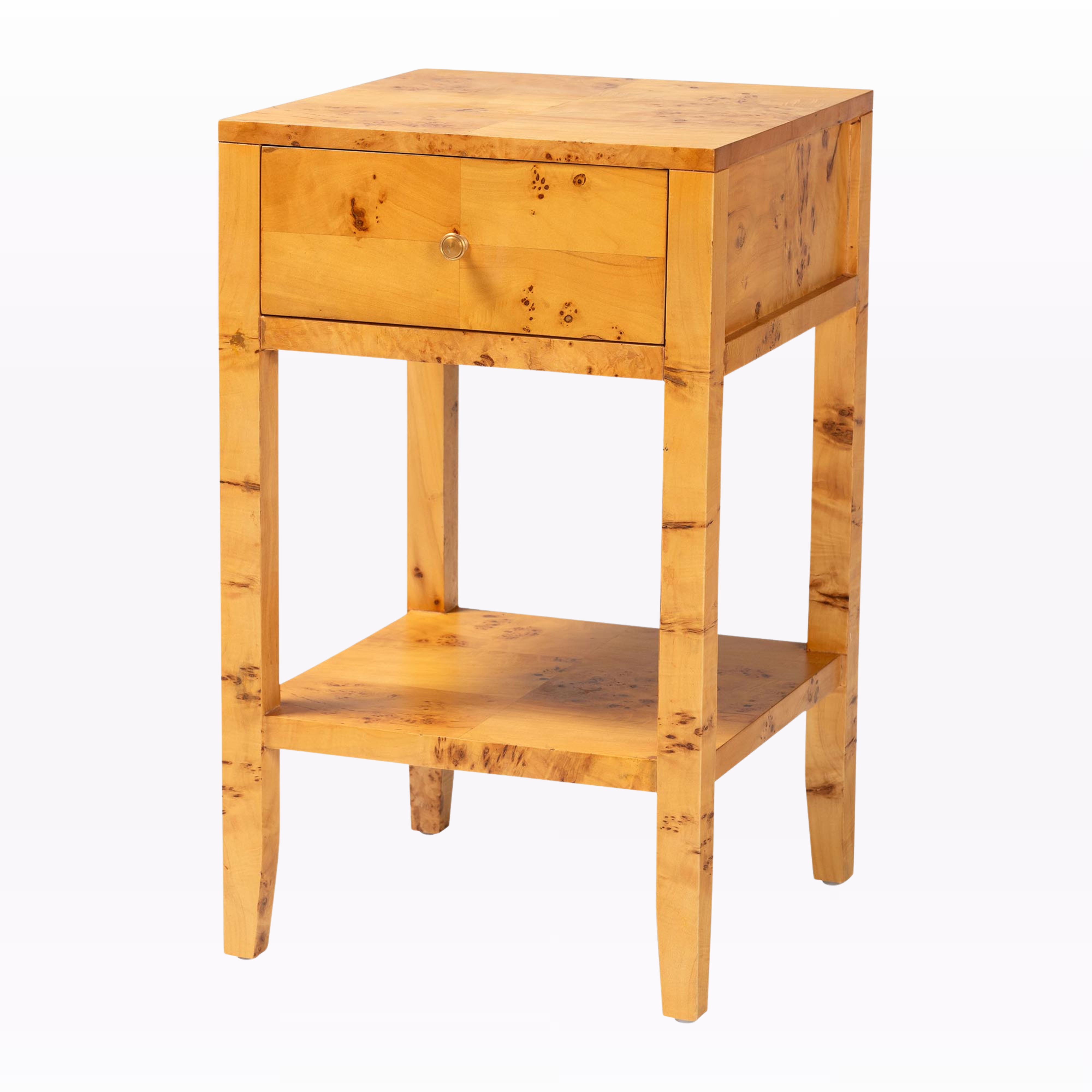 Millwood Pines Vanity Nightstand With 1 Drawer, Modern and Contemporary ...