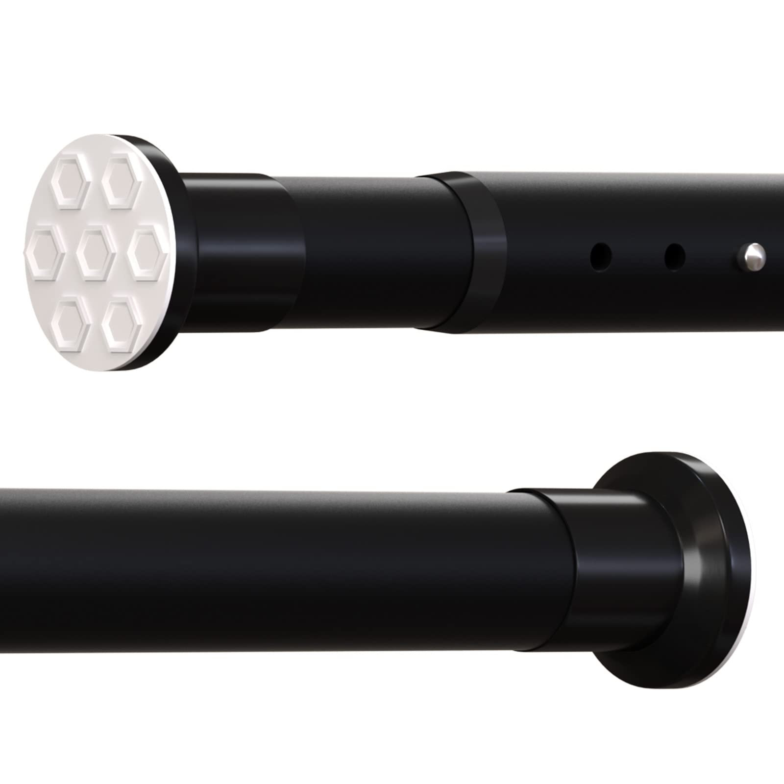 Oxdigi Tension Shower Doorway Curtain Rod/adjustable 27.6-43.3 Inches ...