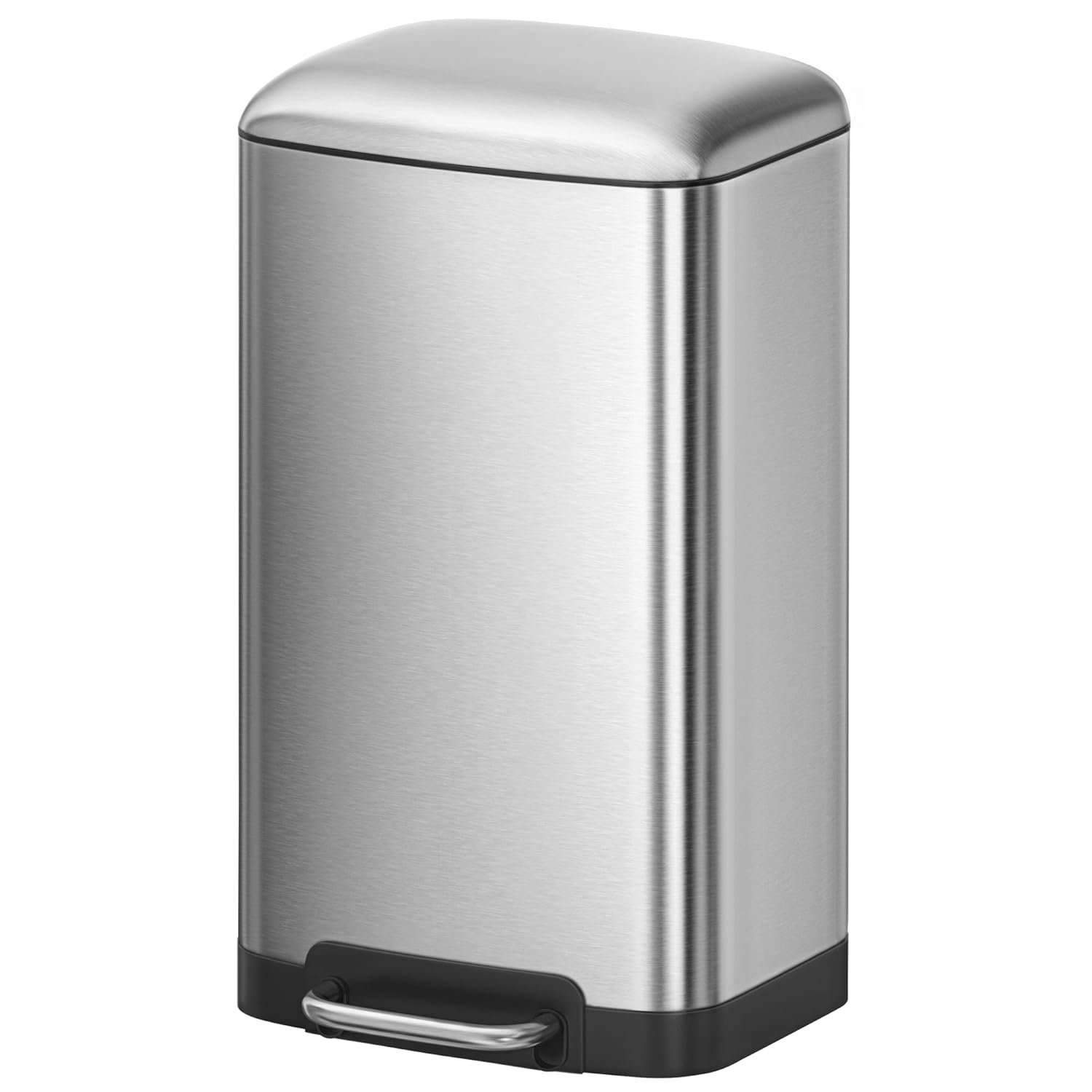 OTOTWER Trash Can, 8 Gallon Trash Bin with Lid and Inner Bucket ...