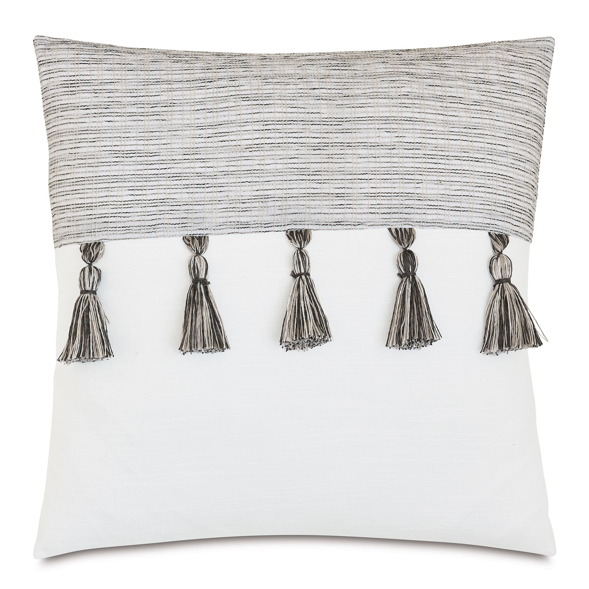 Eastern Accents Vizcaya Cotton Throw Square Pillow Cover & Insert in ...