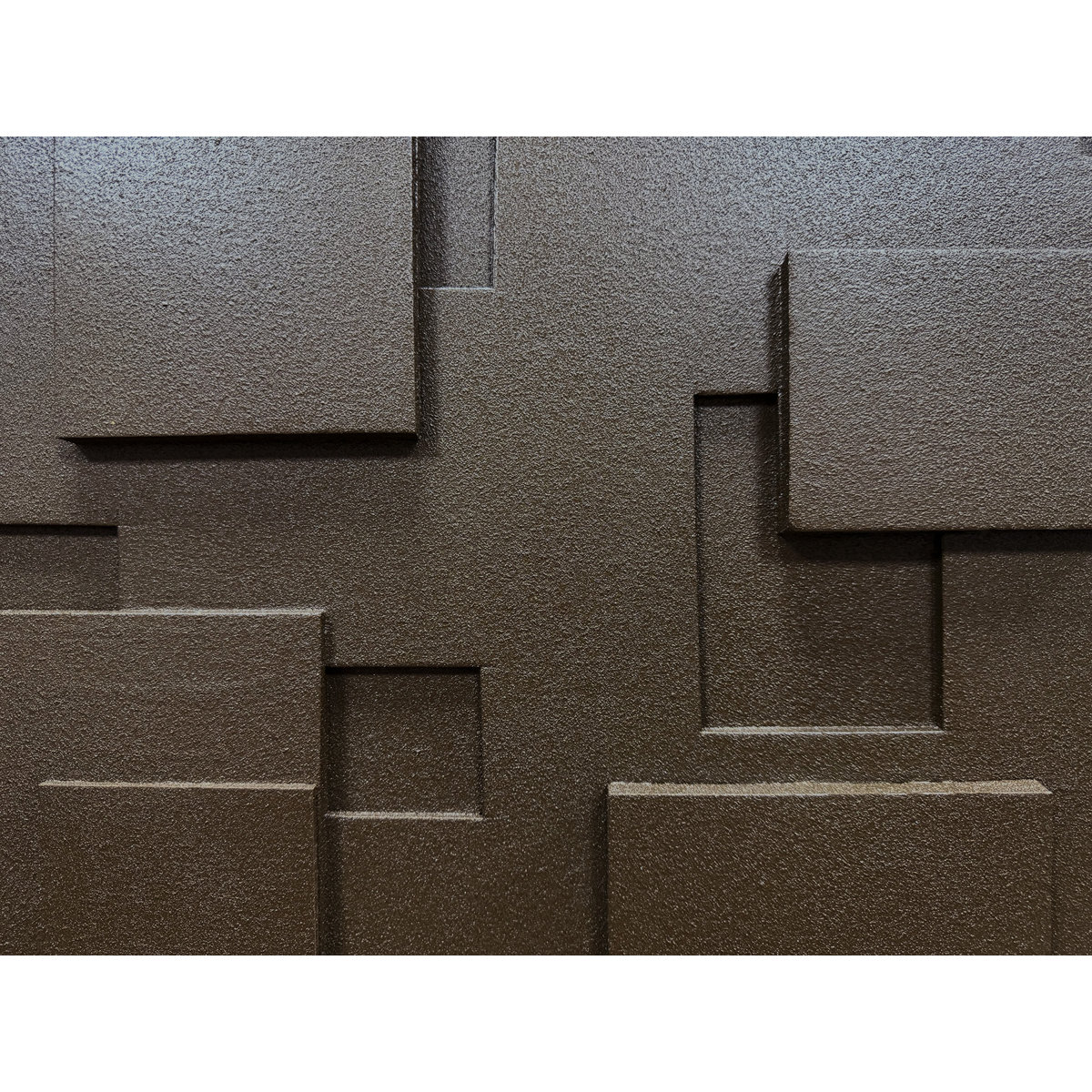 V-inspire Hand-painted Copper Brown Thick Texture Abstract Art Oil ...