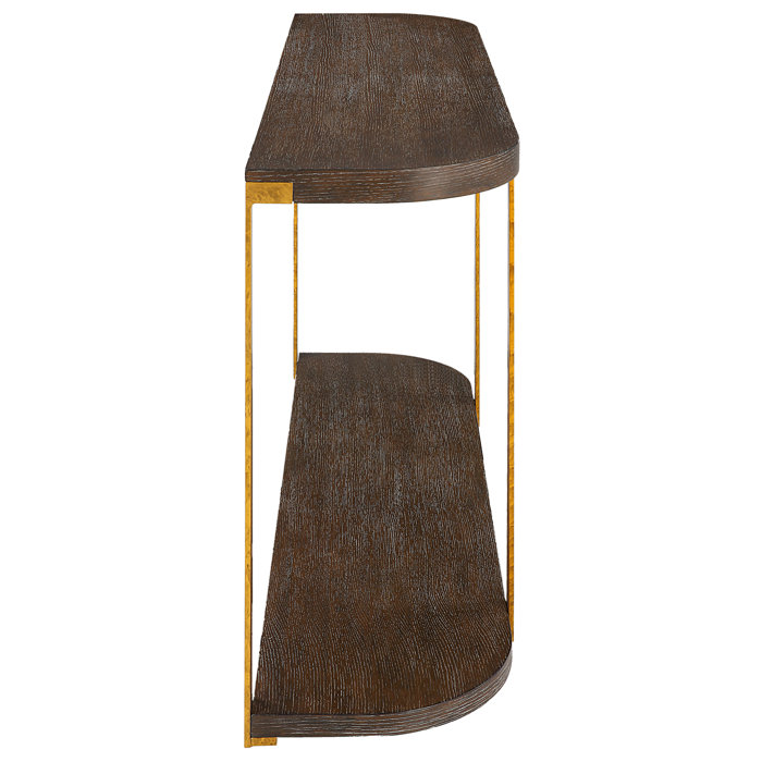 Everly Quinn Latitude Run® Palisade Wood Console Table | Wayfair