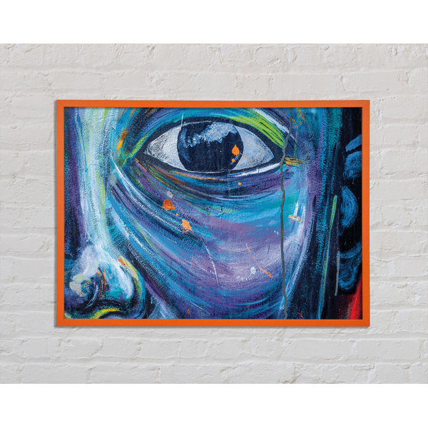 Rosalind Wheeler Eye And Face - Single Picture Frame Print | Wayfair.co.uk