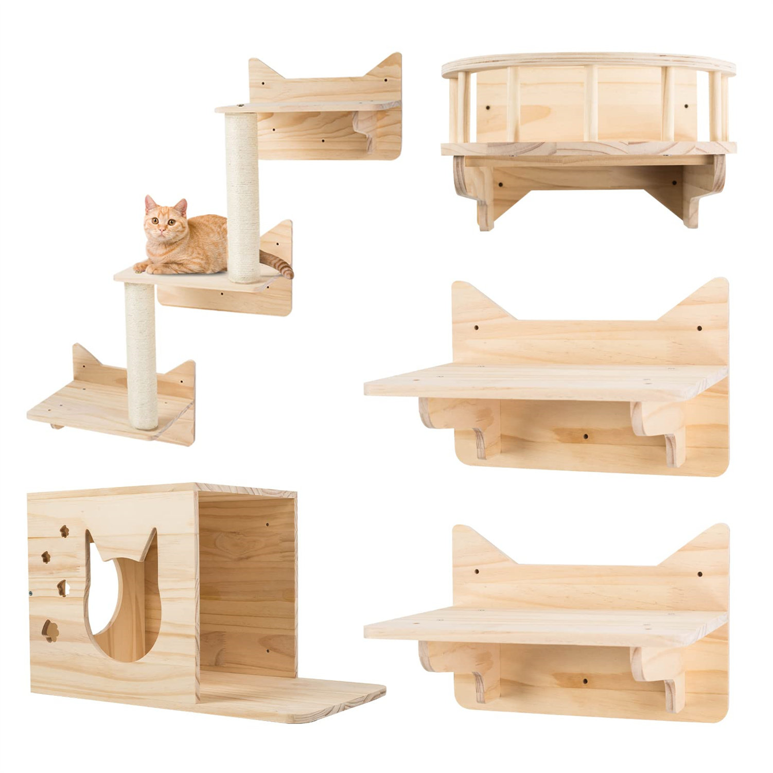 HIK 7.99'' H Cat Tree | Wayfair