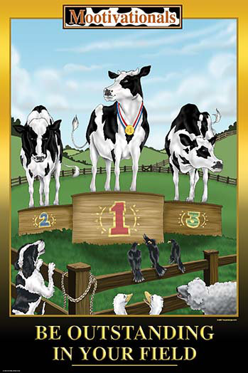 Buyenlarge Be Outstanding in Your Field - Vintage Advertisement | Wayfair