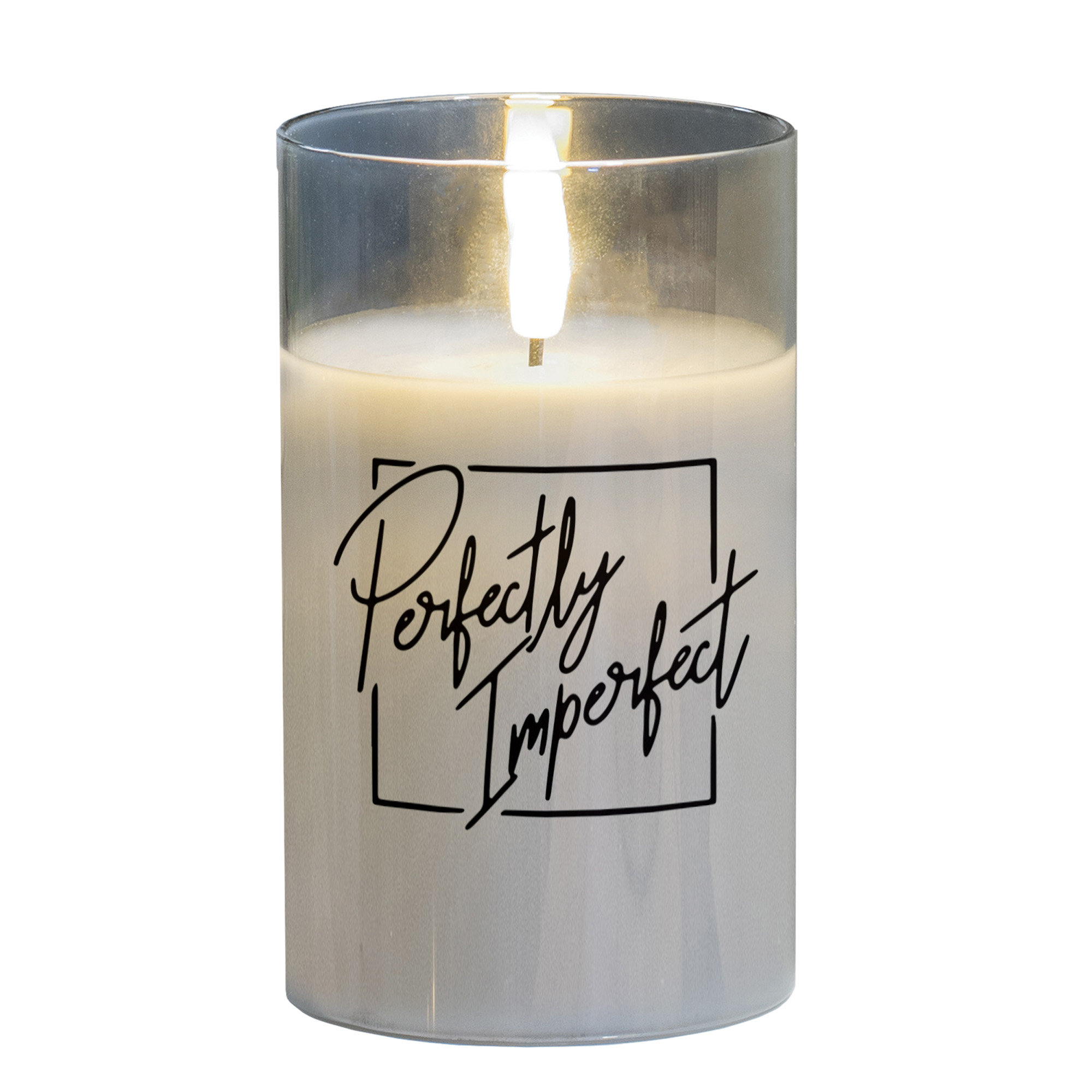 Trinx Perfectly Imperfect Unscented Flameless Candle | Wayfair