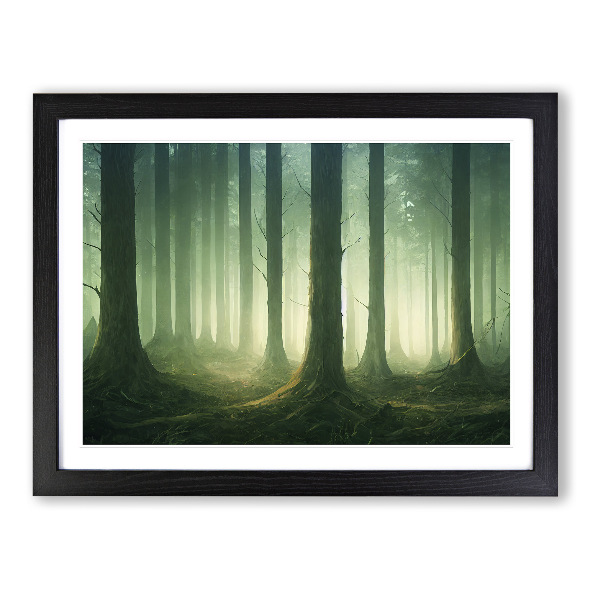 17 Stories King Forest - Picture Frame Graphic Art | Wayfair.co.uk