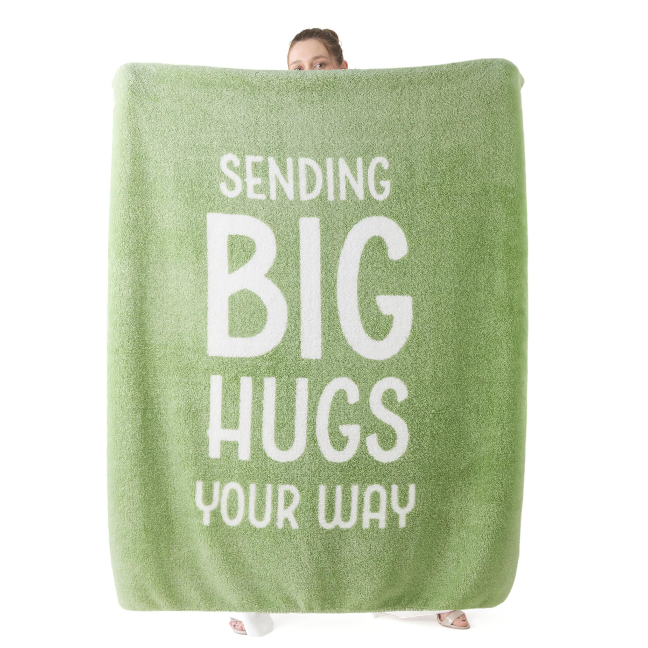 Bedsure Get Well Gifts - After Surgery Blanket With Inspirational Words ...