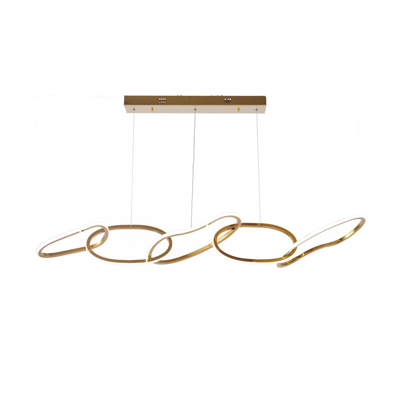 Mercer41 Starlynn LED Geometric Chandelier | Wayfair