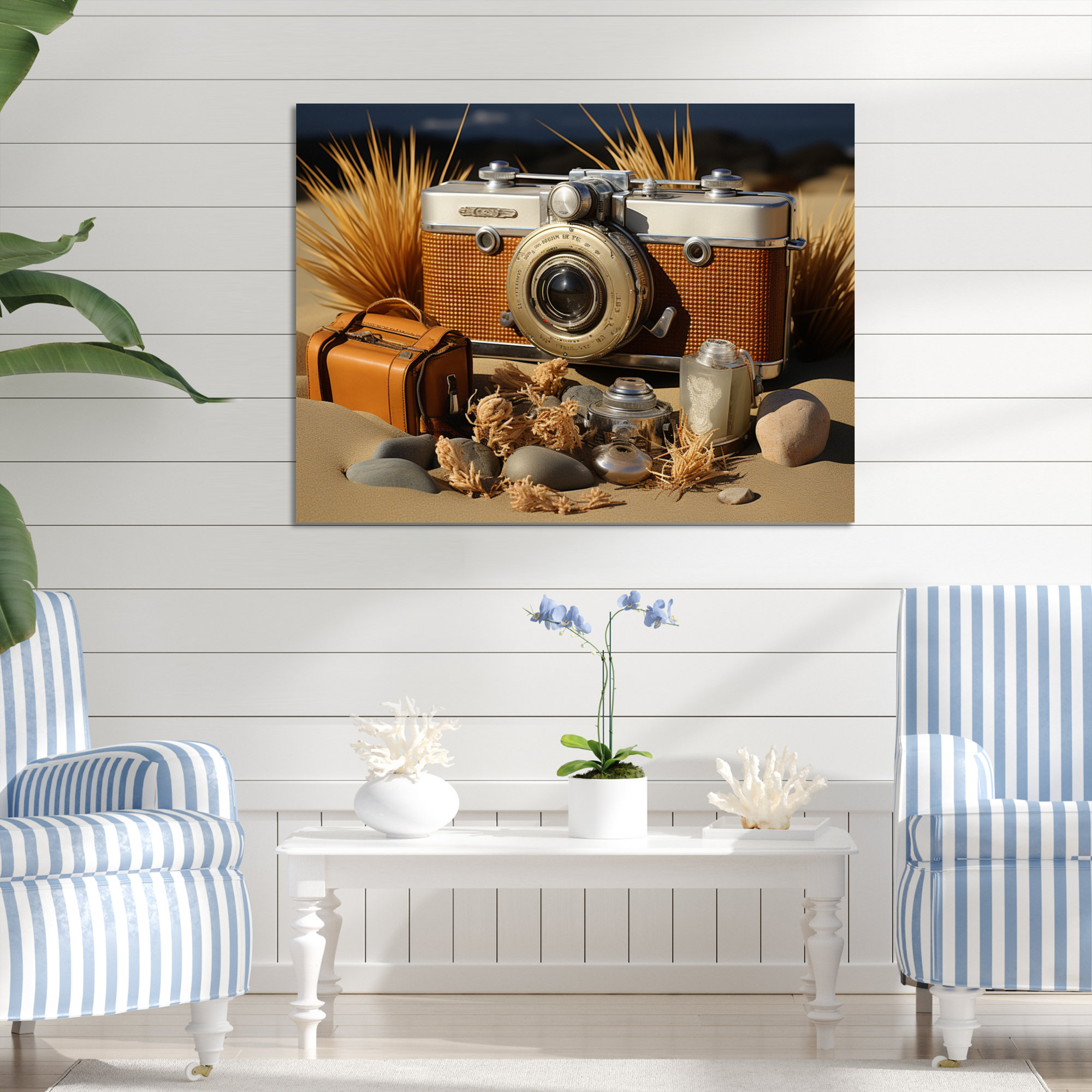Winston Porter Beach Photography Camera - Nautical & Beach Metal Wall ...