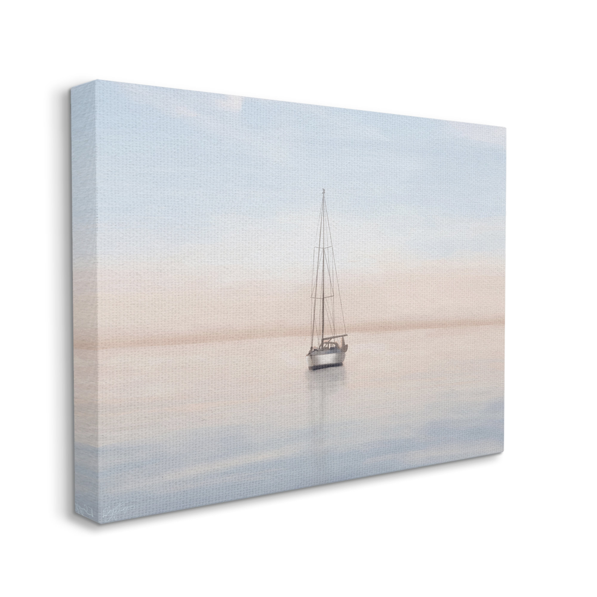 Breakwater Bay Tranquil Boat Sunset Reflection by Elizabeth Medley ...