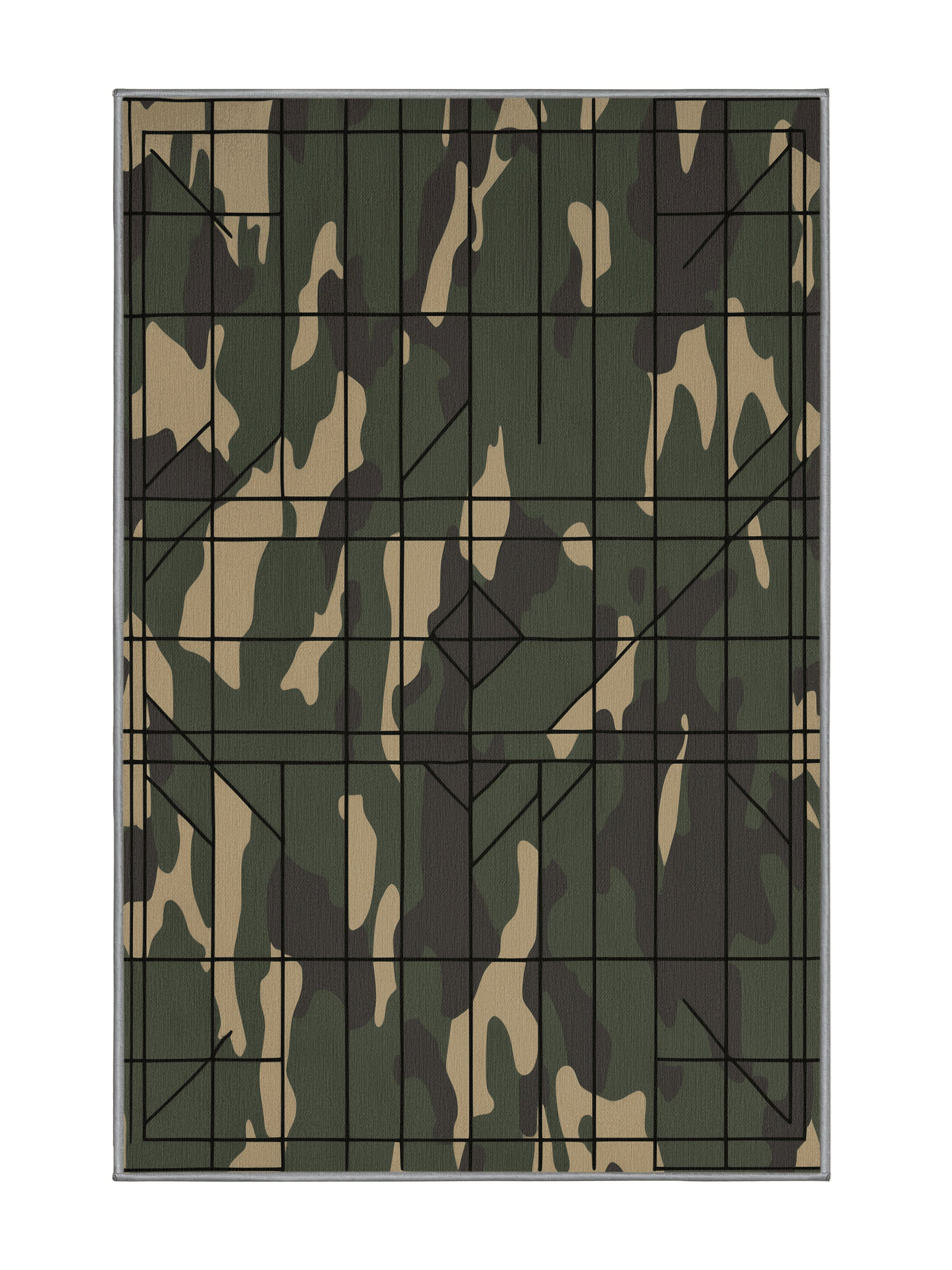 Ivy Bronx Crossfire Terrain Rug | Wayfair