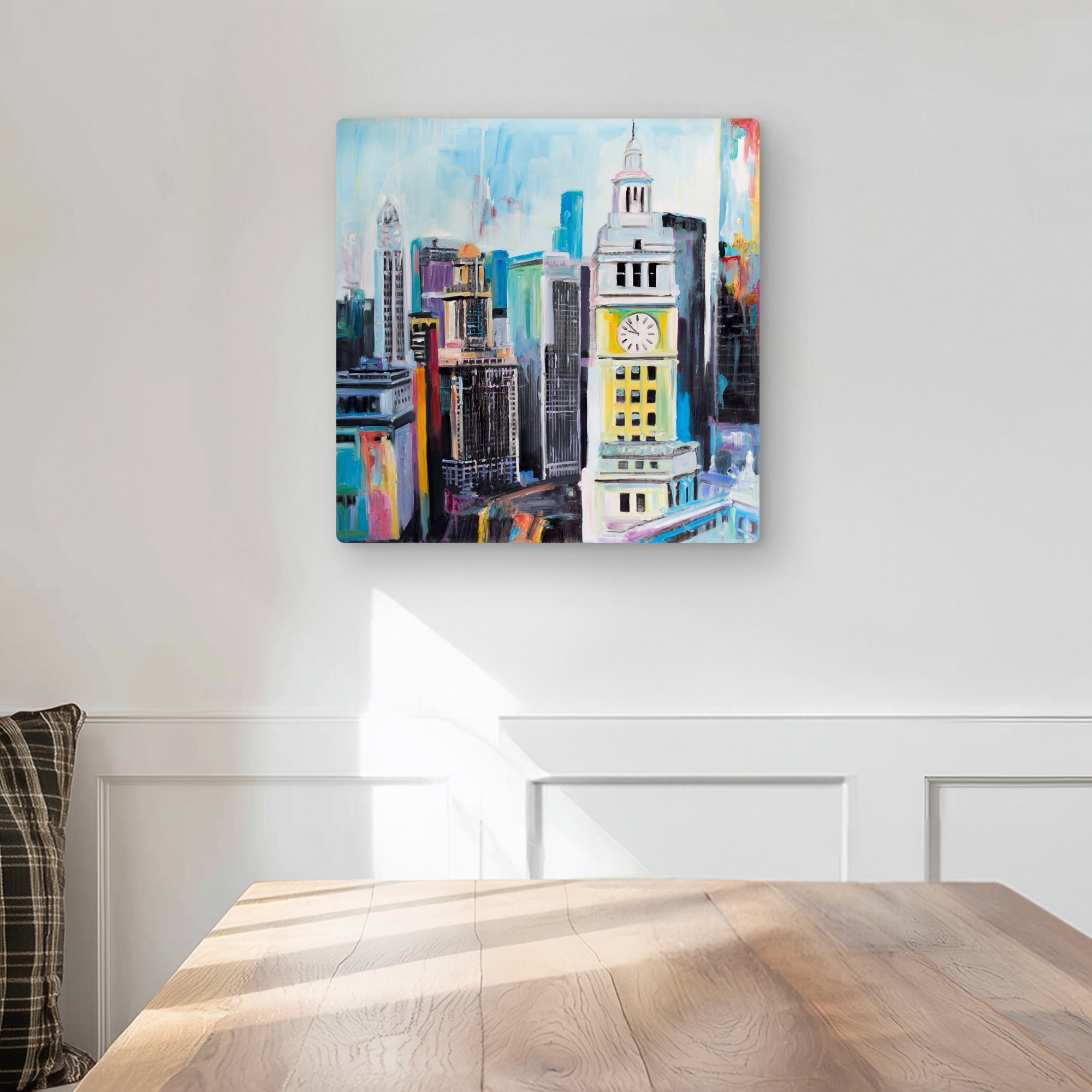 Begin Edition International Inc. Colorful Cityscape of Manhattan ...