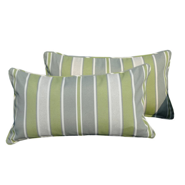 Gracie Oaks Fara Indoor/Outdoor Reversible Throw Pillow | Wayfair