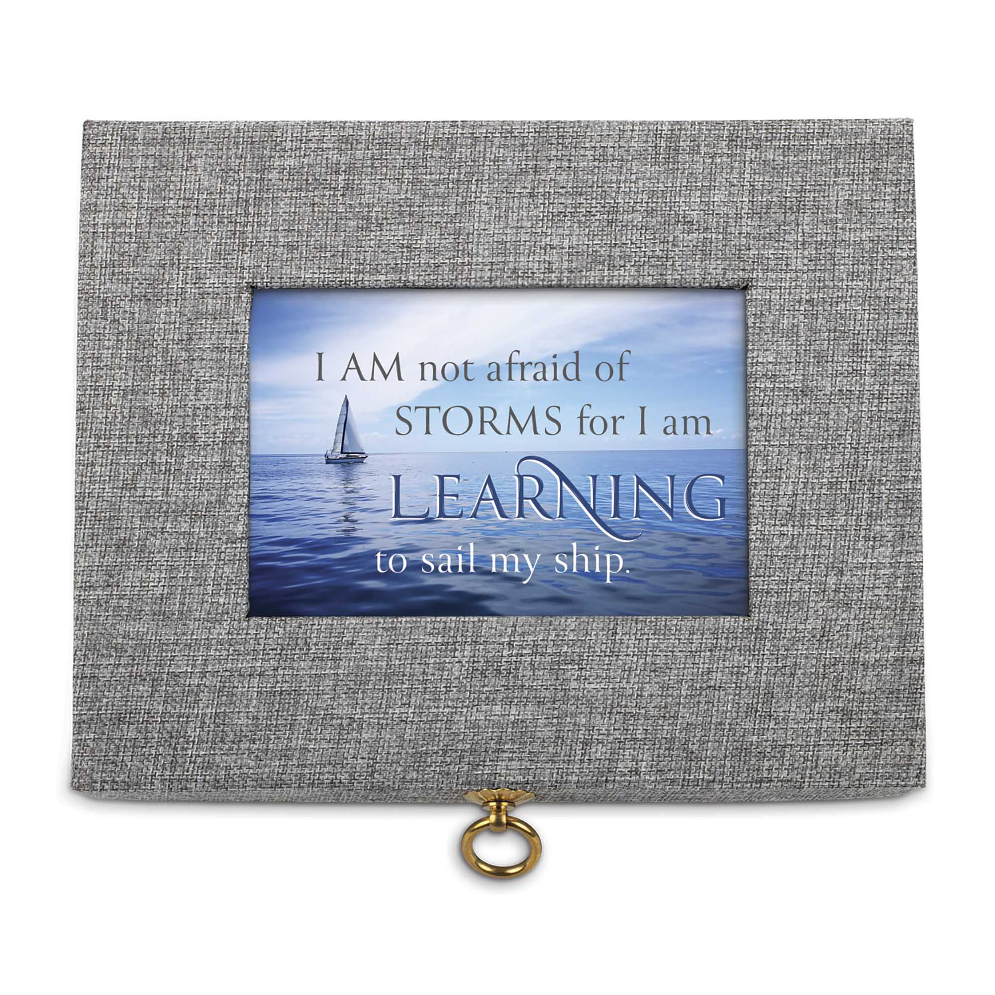 East Urban Home Music Box I Am Not Afraid Of Storms | Wayfair