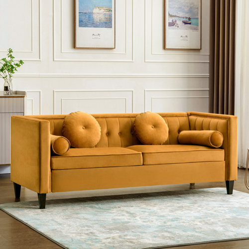 Velvet Sofas You'll Love | Wayfair