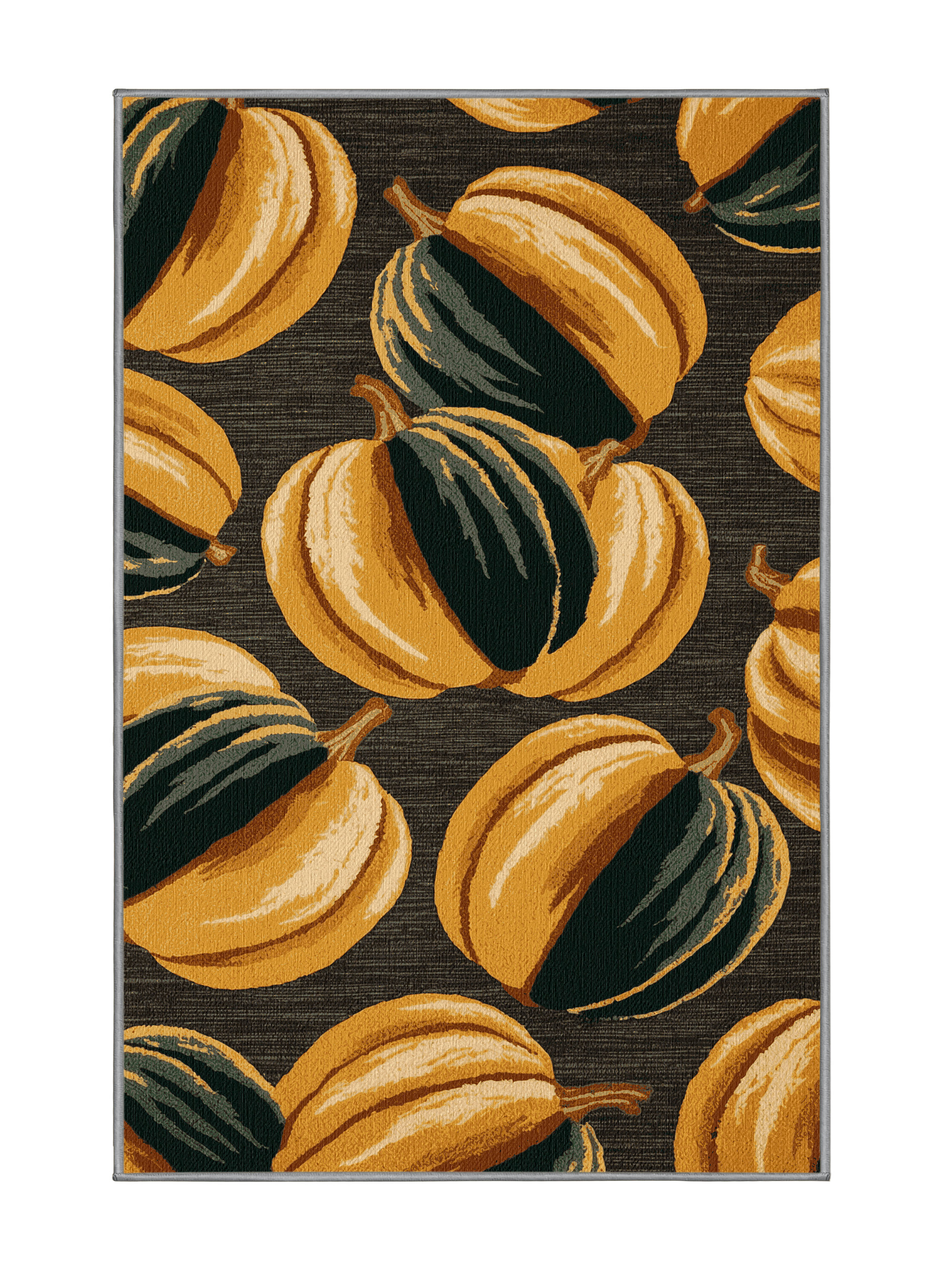 Red Barrel Studio® Washable Acorn Squash Vegetables Area Rug | Wayfair