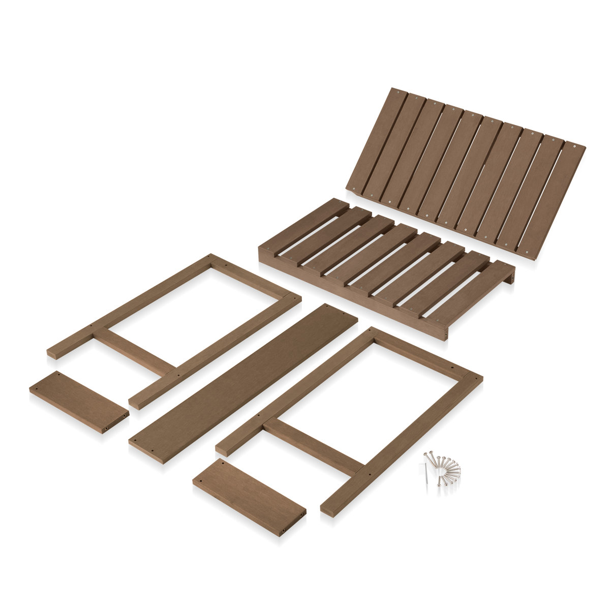 Lark Manor™ Outdoor Poly Lumber Potting Bench, Polystyrene Garden Table ...