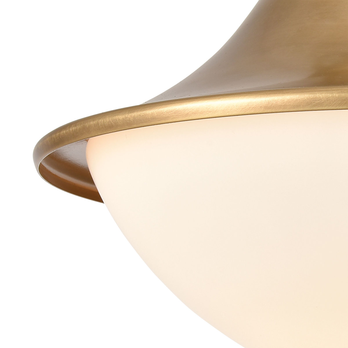 Beachcrest Home Livilla 1 - Light Simple Schoolhouse Flush Mount ...