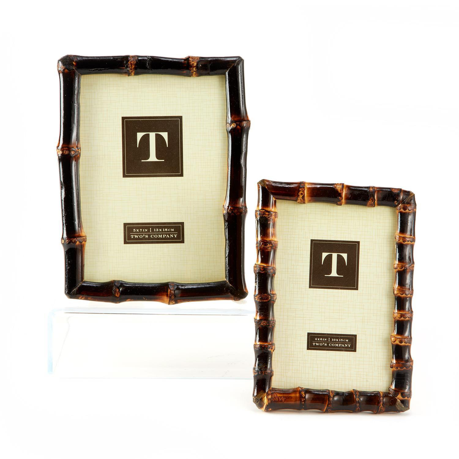 Tozai 2 Piece Bamboo Picture Frame Set & Reviews | Wayfair