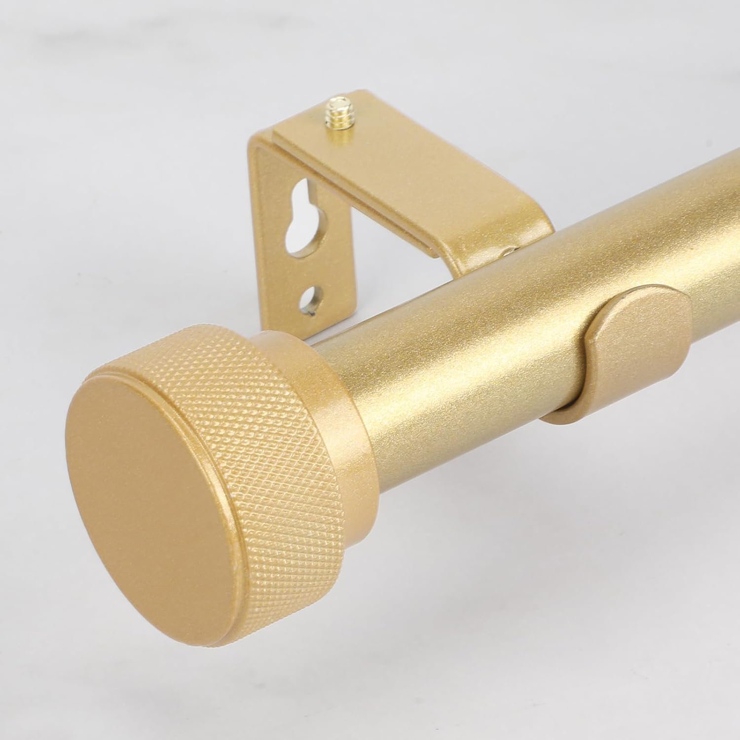 Mercer41 Single Adjustable Telescoping Rod With Brackets | Wayfair