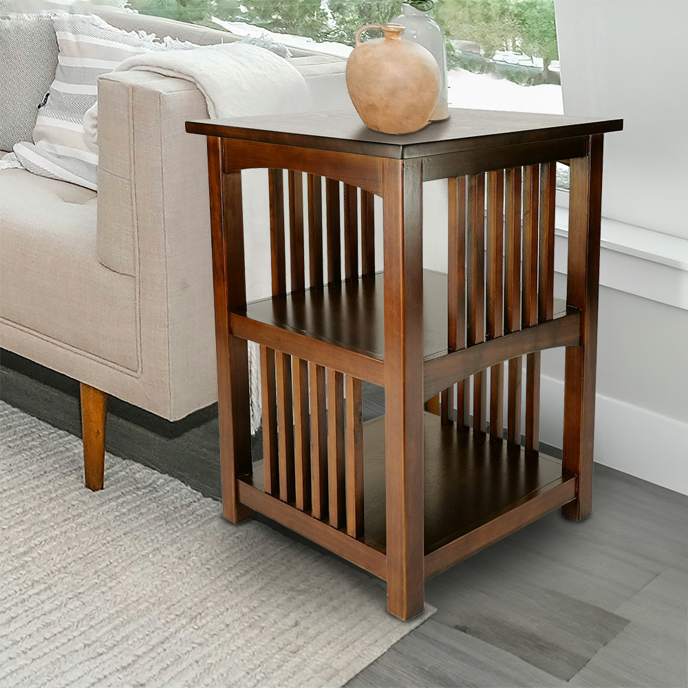 Lark Manor™ Borofsky Solid Wood End Table | Wayfair