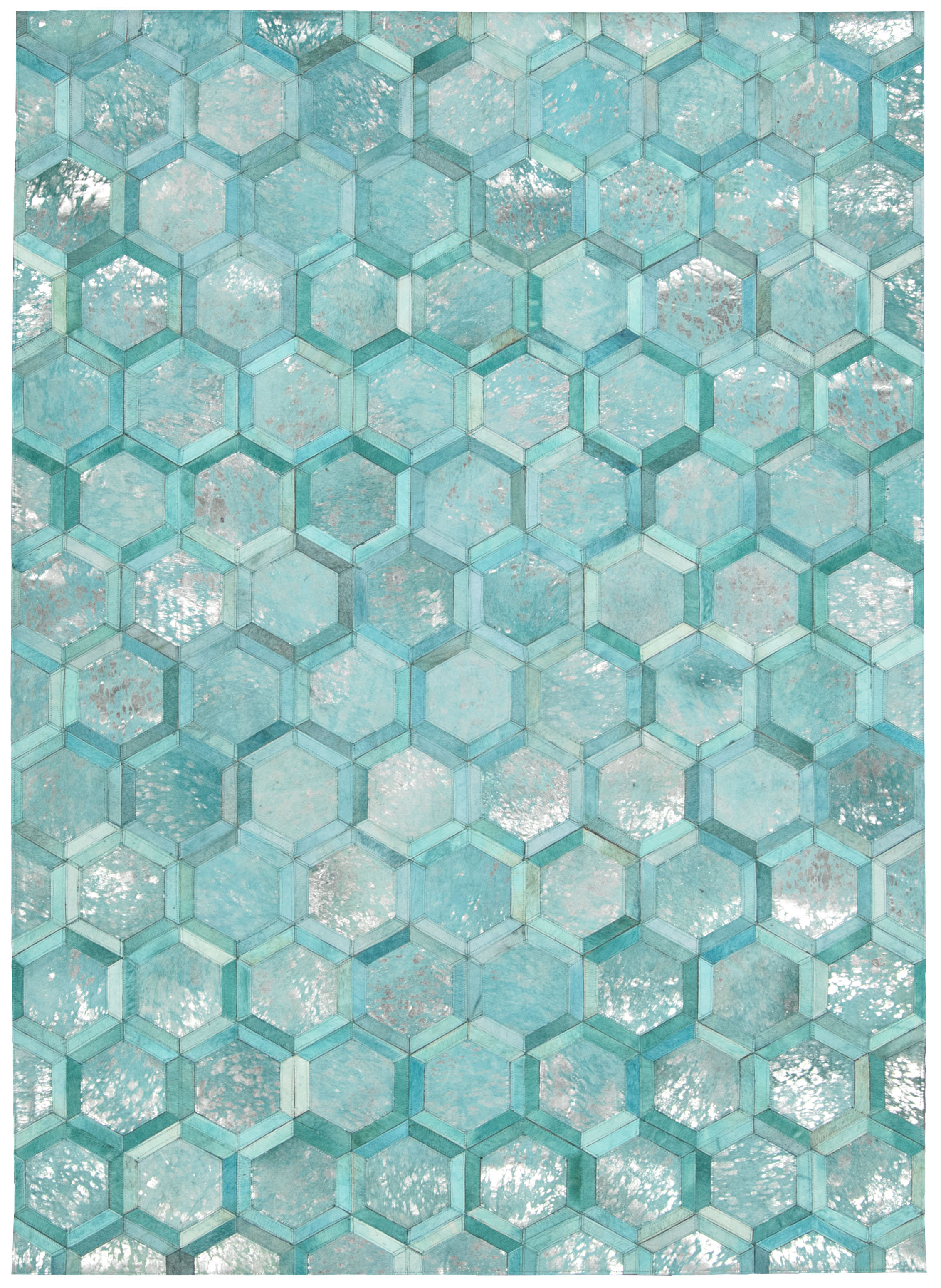 Michael Amini City Chic Turquoise Area Rug - Wayfair Canada