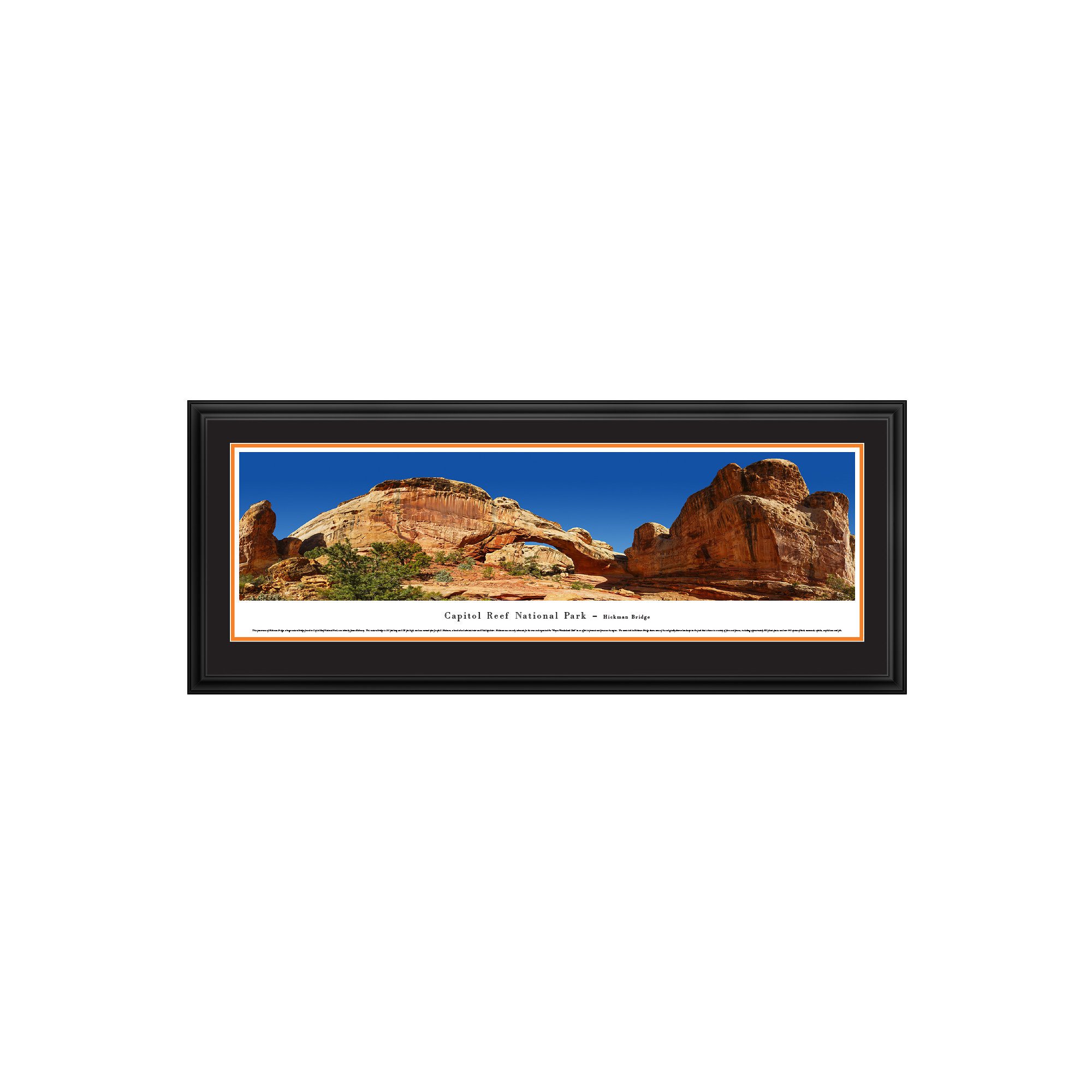 Vault W Artwork Capitol Reef National Park #3 - Hickman Bridge by James ...