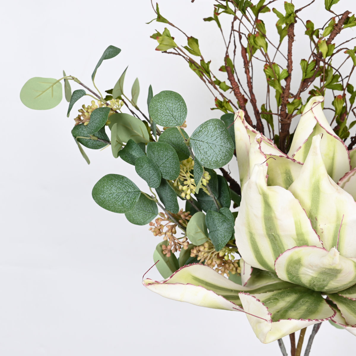 Ophelia & Co. Artificial Farmhouse Greenery Foliage Leaves Long Stem ...