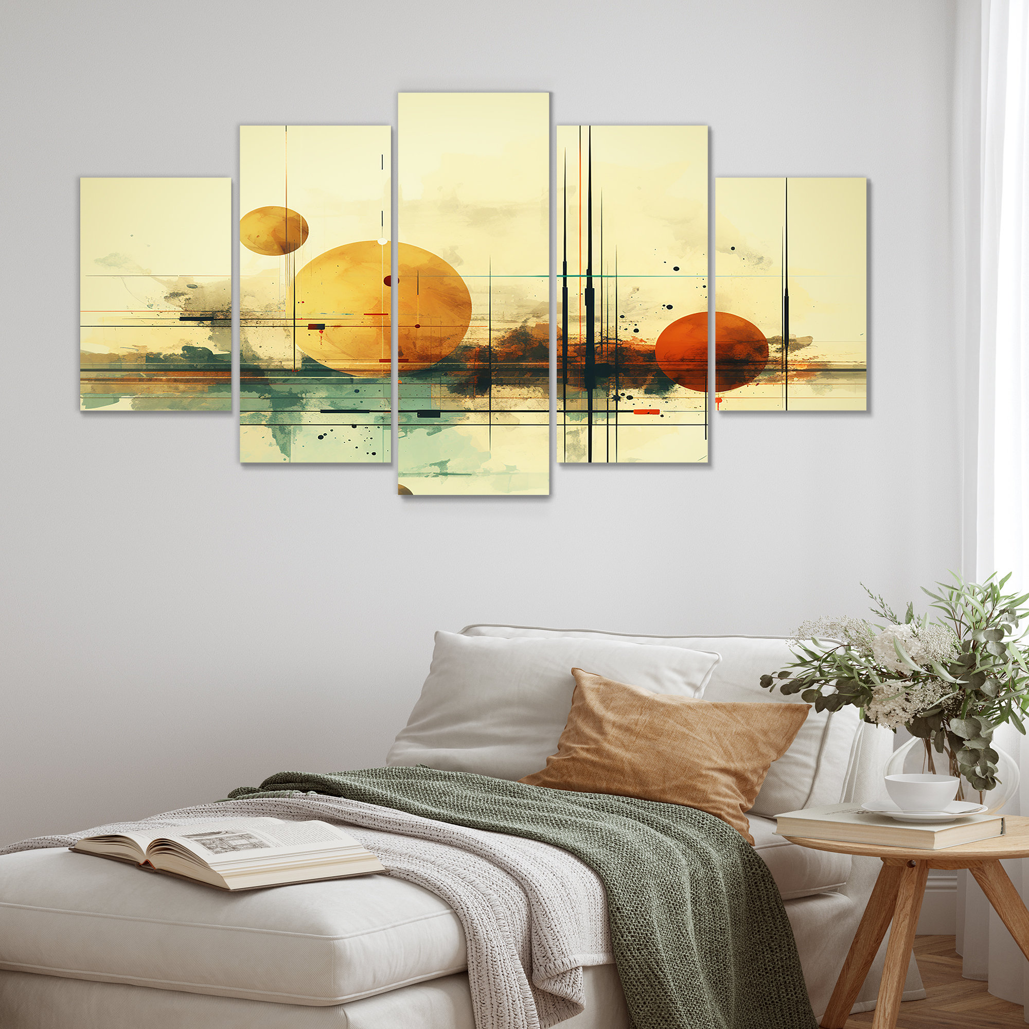 Ivy Bronx Transcendent Shapes Abstract Collages I - Abstract Collages ...