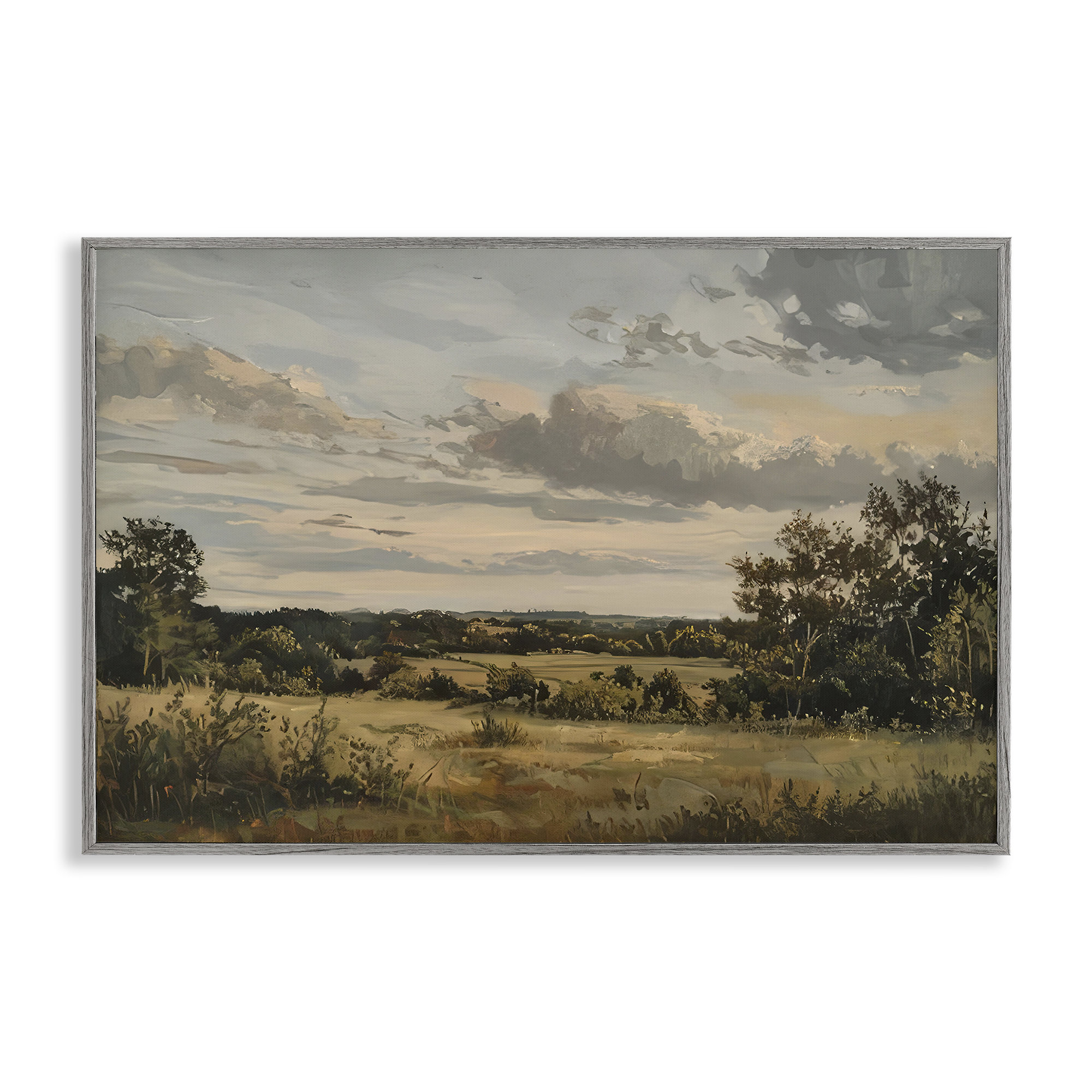 Ophelia & Co. Evening Light Countryside Framed Giclee, design by LSR ...