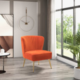 Orange Chairs You'll Love | Wayfair