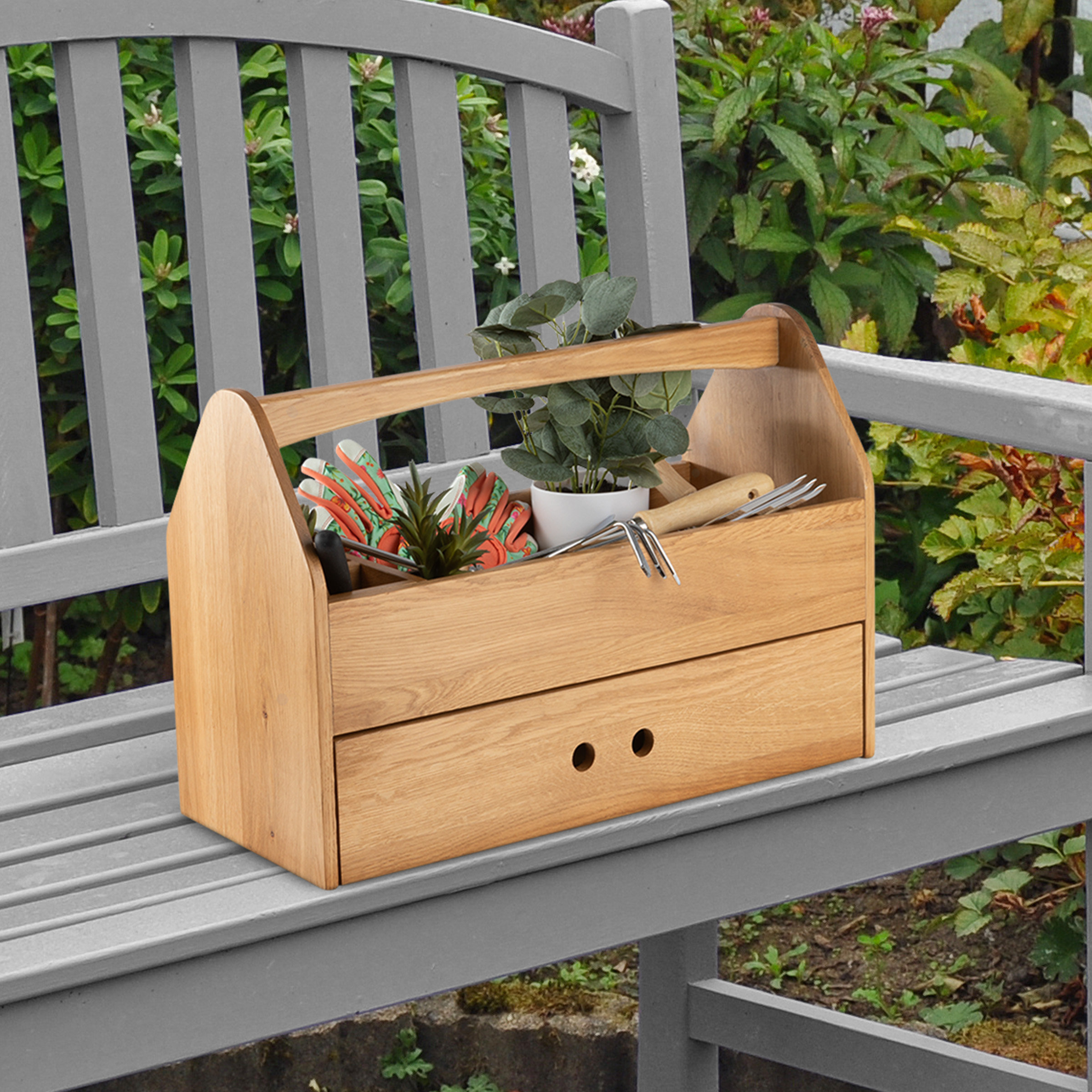 Ophelia & Co. Wooden Craft Tool Box - Wayfair Canada