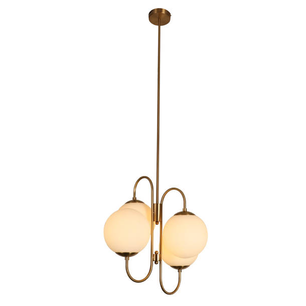 George Oliver Cass Glass Flush Mount & Reviews - Wayfair Canada