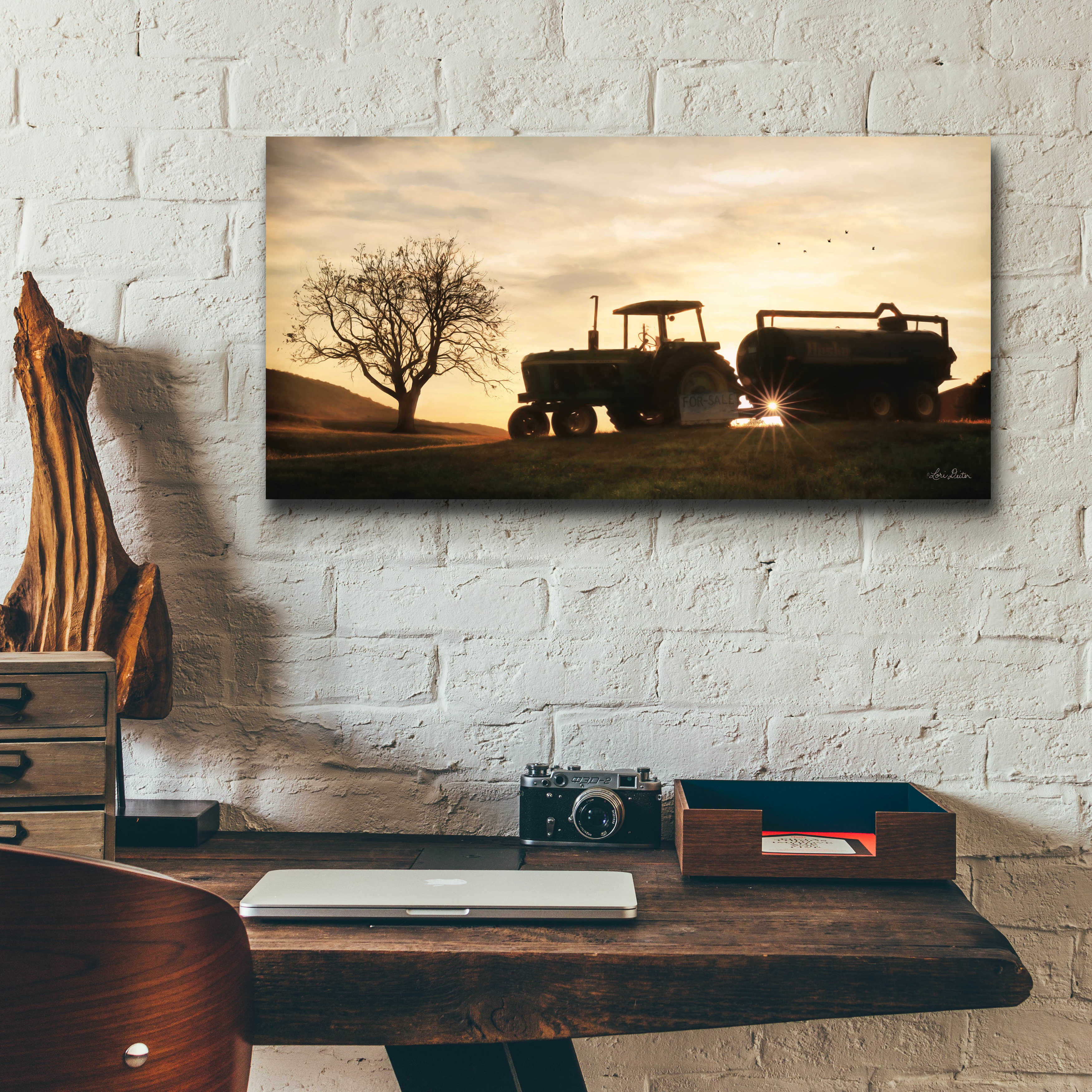 Red Barrel Studio® Tractor for Sale by Lori Deiter - Unframed Print ...