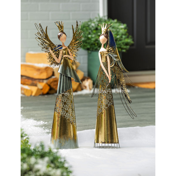 Trinx Javione Religious & Spiritual Metal Garden Statue - Wayfair Canada