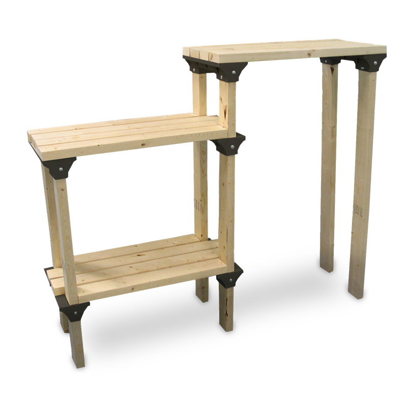 2x4 Basics ShelfLinks Shelf Support Connectors 6 Pack, 1 Set 90124MI ...