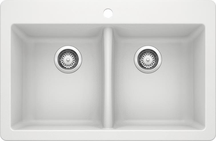 Blanco WHT HORIZON 210 SILGRANIT - Wayfair Canada