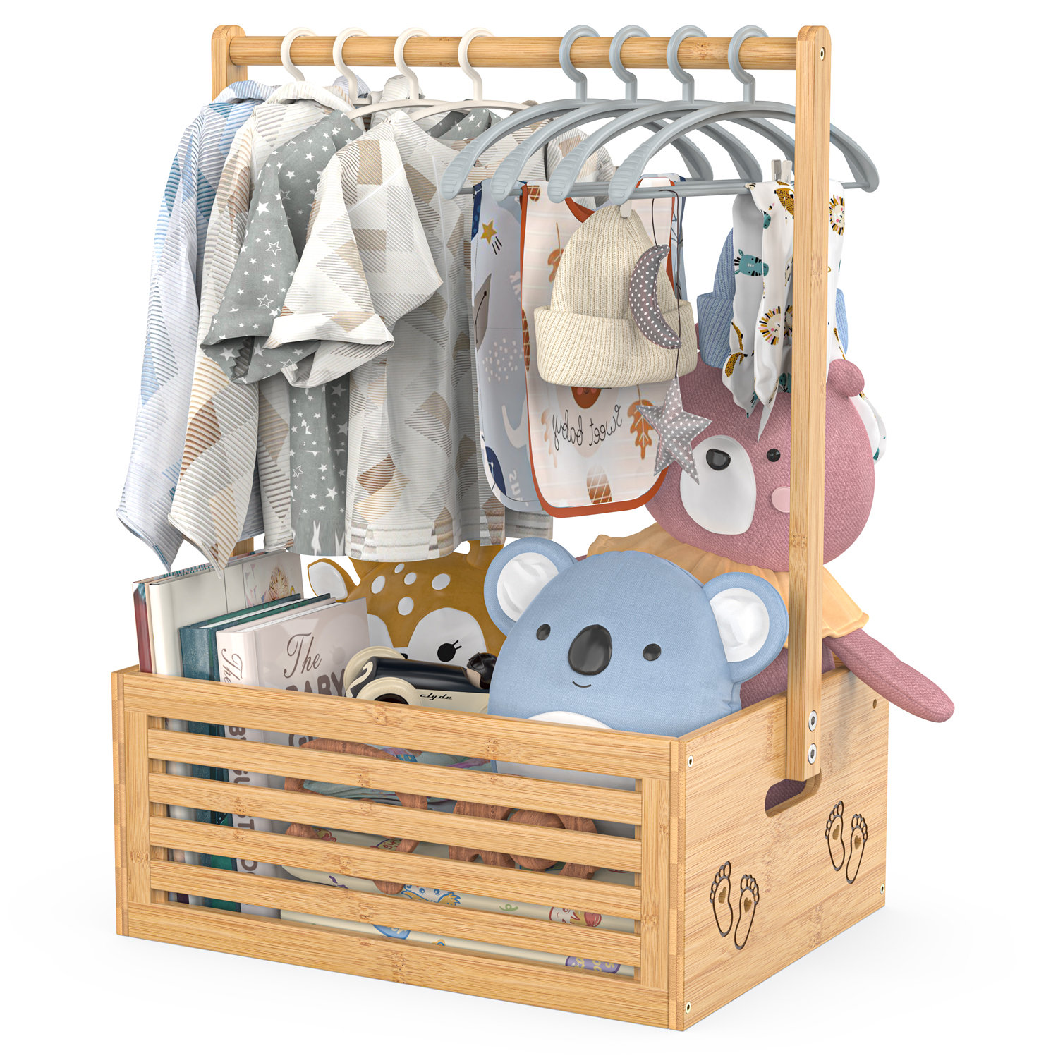 Isabelle & Max™ Anie Baby Shower Crate Closet With Storage Crate ...