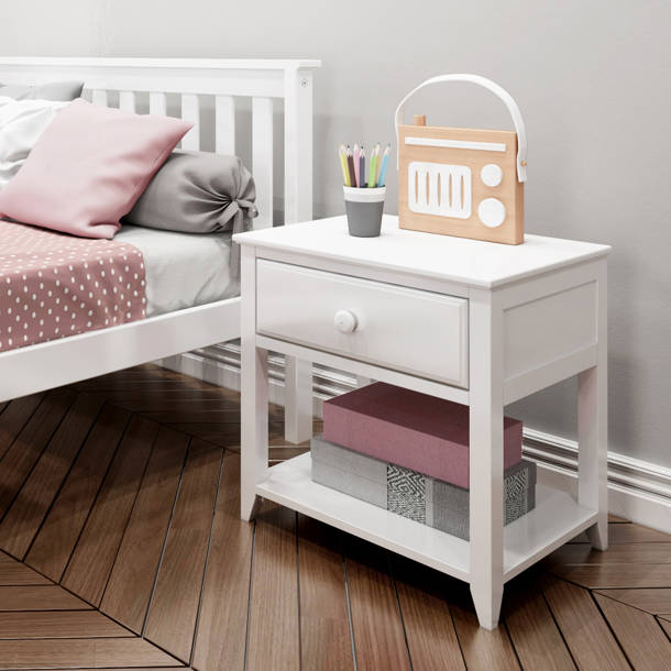 Greyleigh™ Baby & Kids Mateo 1 Drawer Solid Wood Nightstand & Reviews ...