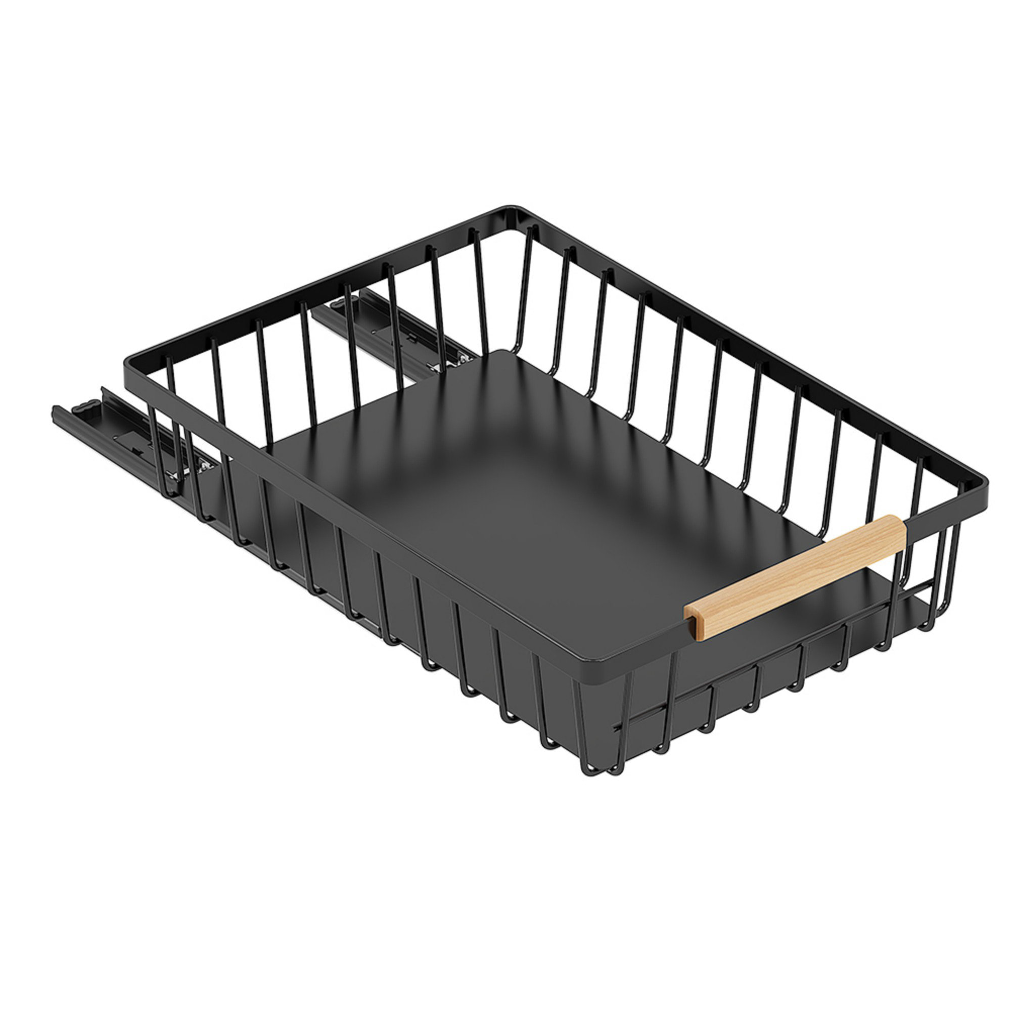 TOBILI Pull Out Cabinet Organizer Metal Slide Out Drawers Sink ...