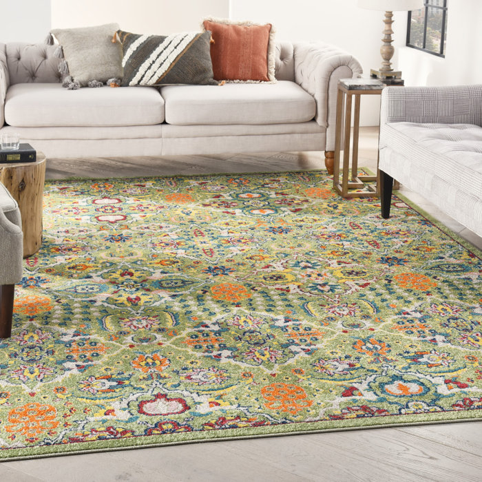 Bungalow Rose Weylyn Floral Rug & Reviews | Wayfair