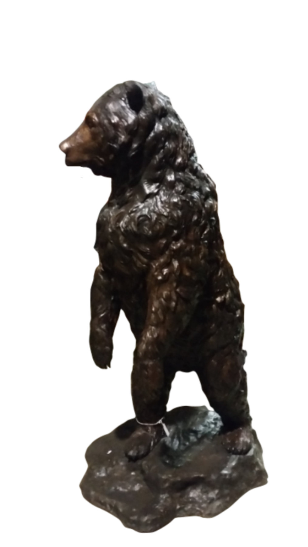 BRONZE & MORE Standing Bear Bronze Sculpture | Wayfair