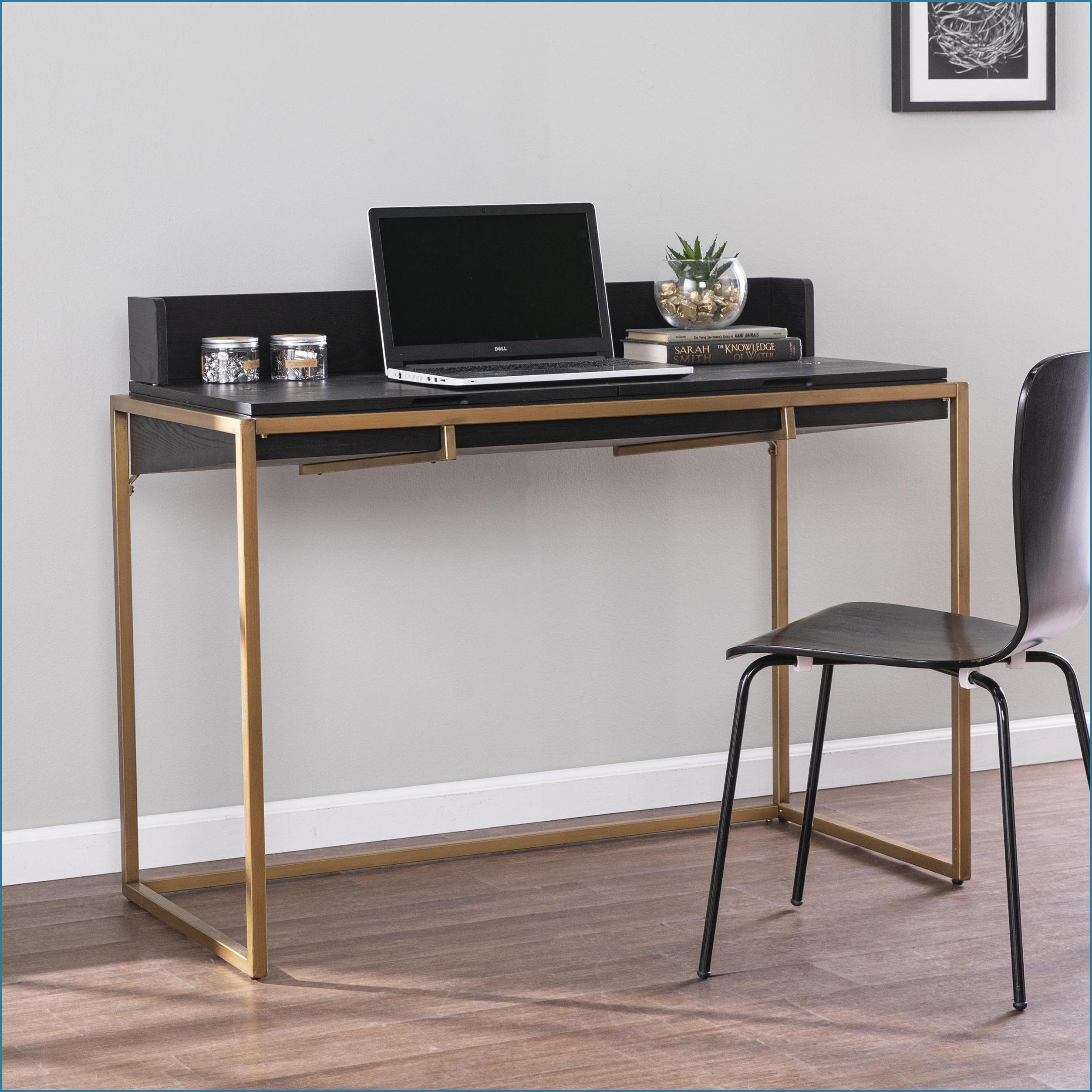 Latitude Run® Desks, Modern Flip-Top Writing Desk with Storage ...
