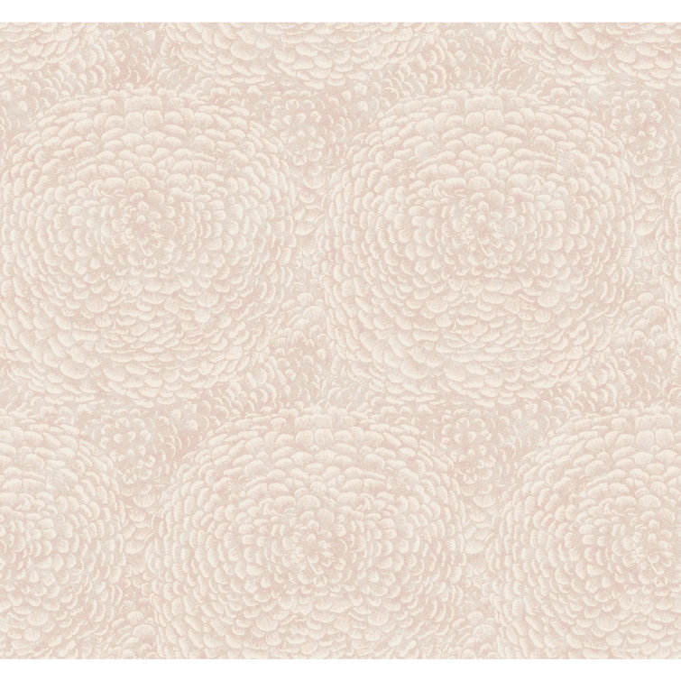 York Wallcoverings Floret Floral Double Roll | Wayfair